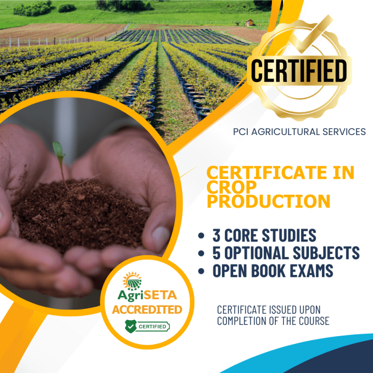 Certificate in Crop Production | Hardcopy – PCI Agricultural Services